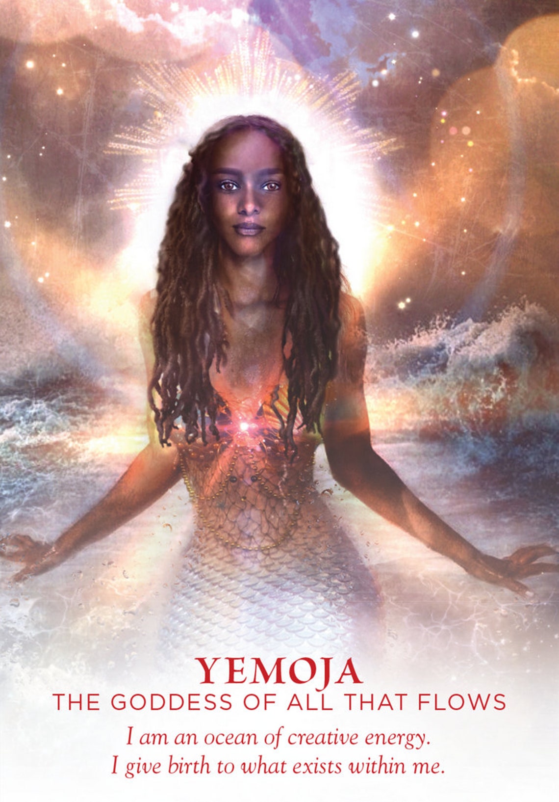 Divine Feminine Oracle Tarot Deck Card 53 Cards Set Tarot Etsy
