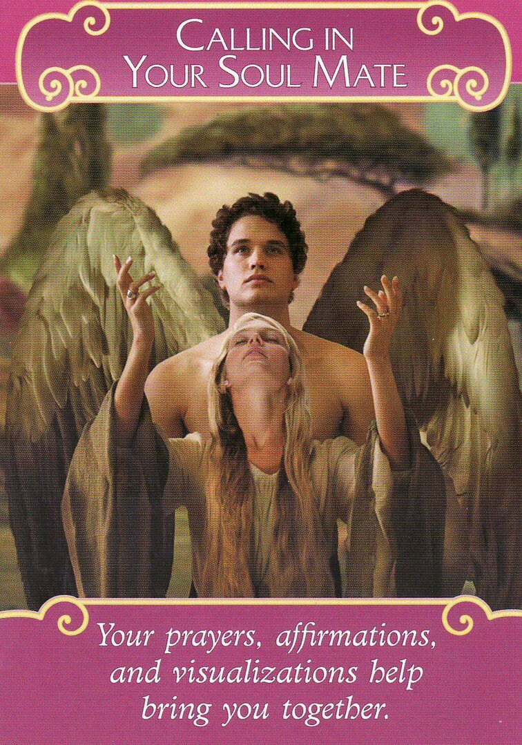 Romance Angels Oracle Tarot Deck Card 44 Cards Set Tarot Etsy