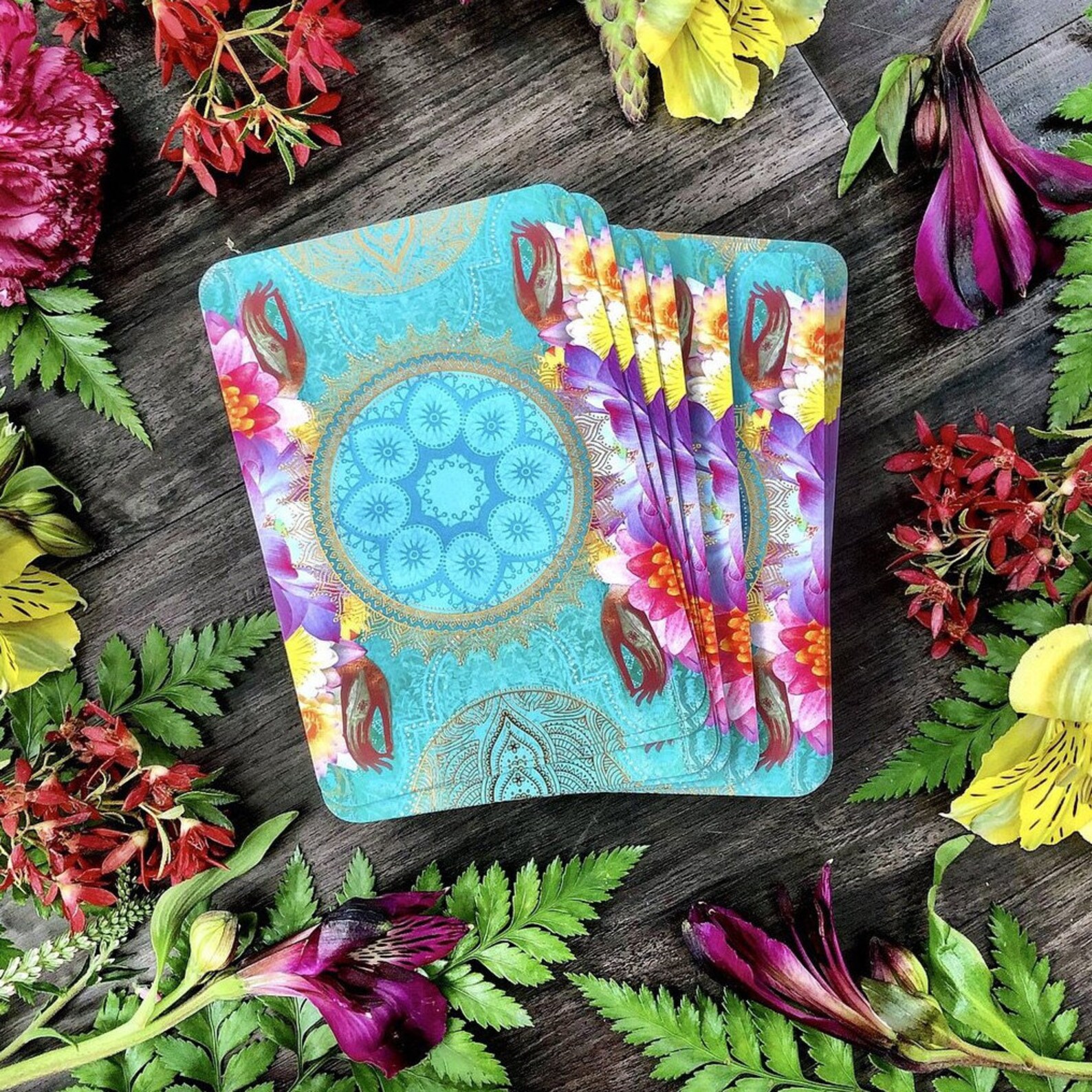 Yogic Path Oracle Tarot Deck Cards 54 Cards/set Tarot Deck | Etsy