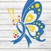 Butterfly Autism Awareness SVG, Puzzle Piece Svg, Autism Svg, Accept ...
