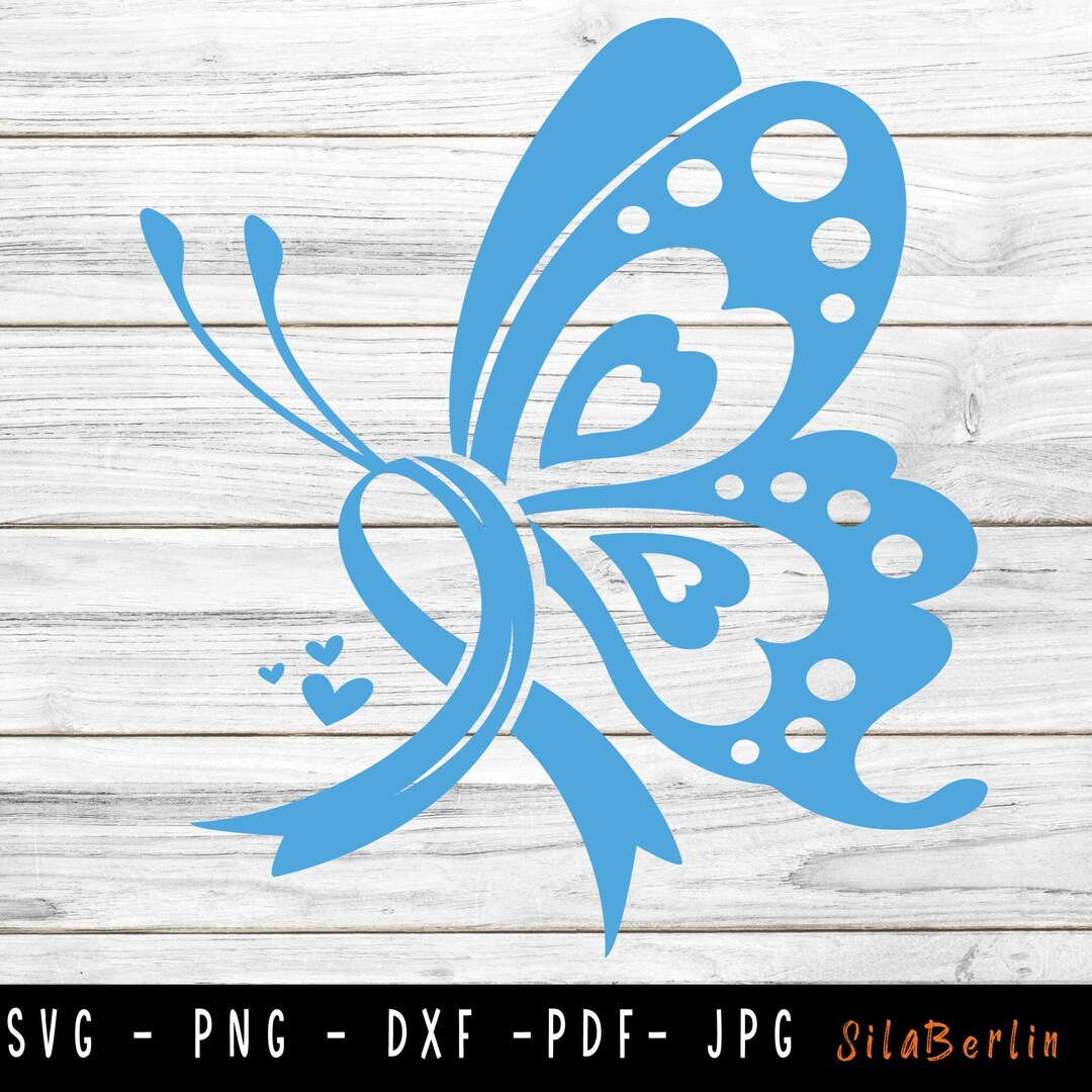 Butterfly Prostate Cancer SVG, Prostate Cancer Svg, Prostate Cancer ...