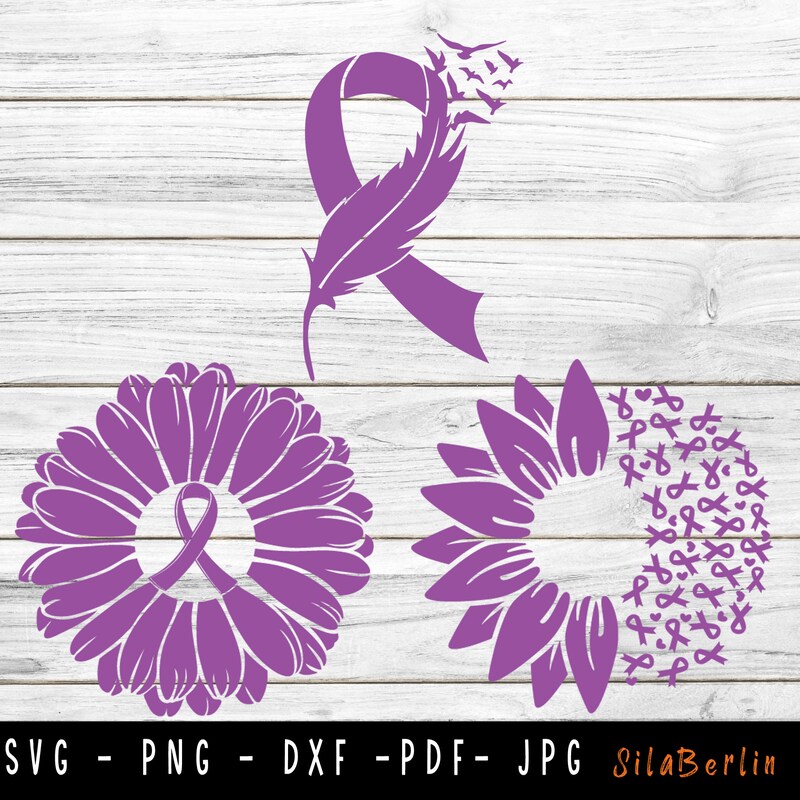 Purple Sunflower Ribbon - Etsy