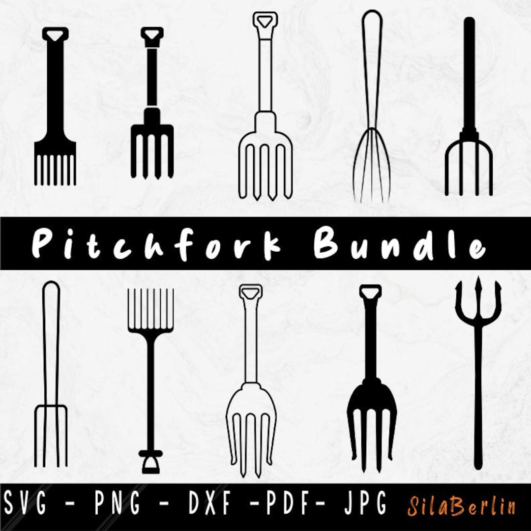 Pitchfork Svg, Farm Tool SVG, Pitchfork Png, Farm Life Svg, Farm ...