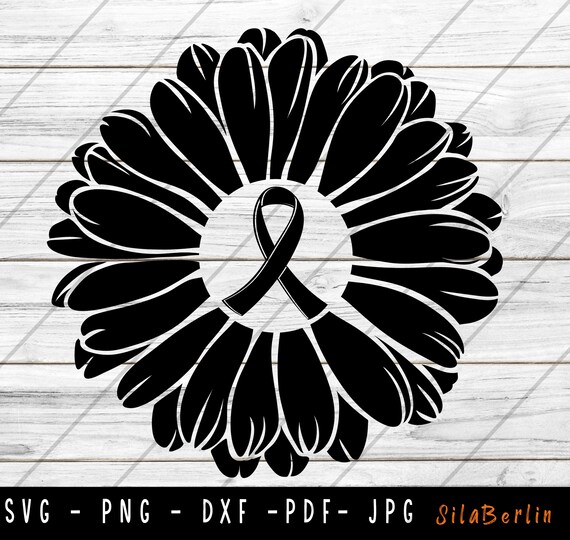 Sunflower Skin Cancer SVG Skin Cancer Svg Cancer Awareness | Etsy