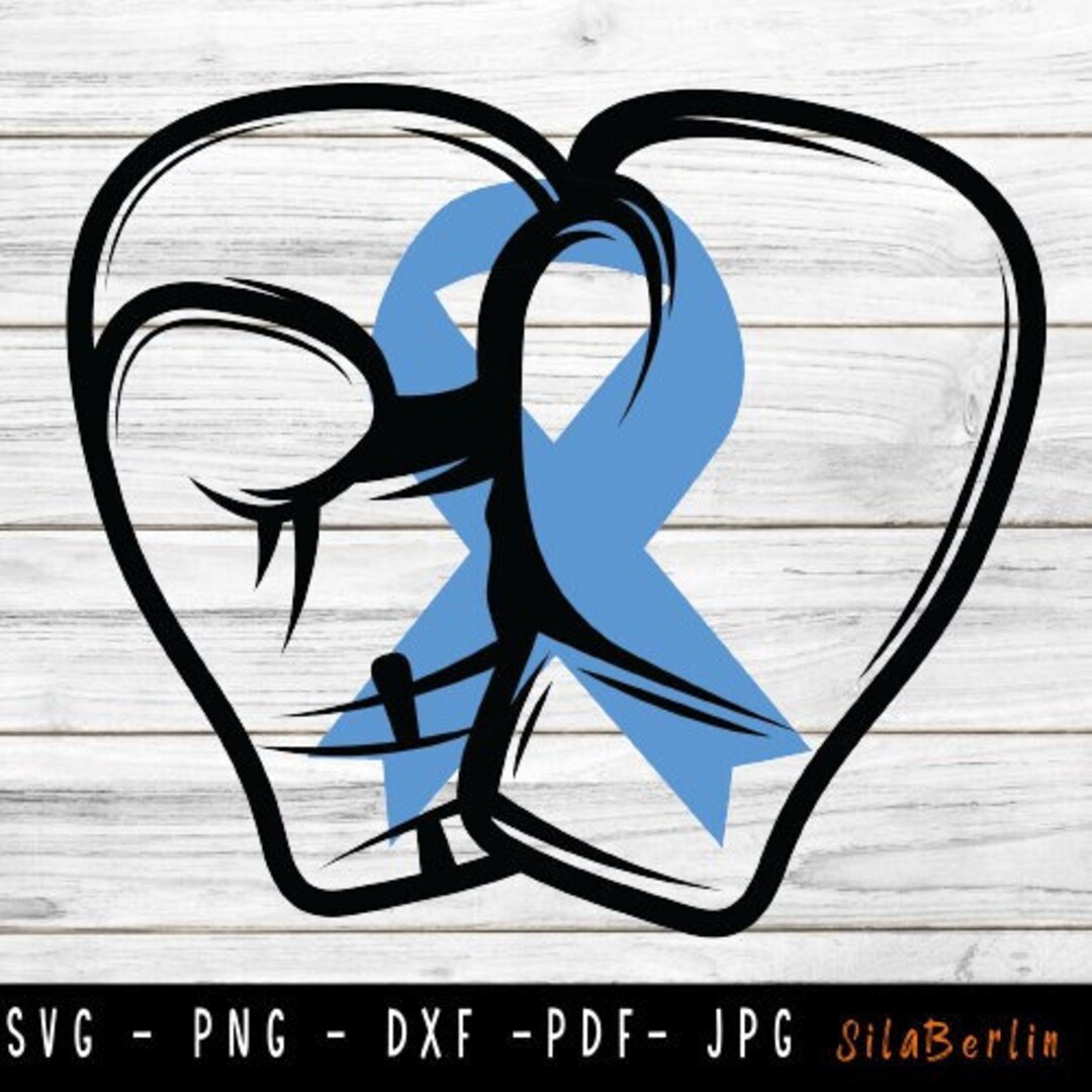 Fight Blue Ribbon SVG, Diabetes Svg, Diabetes Awareness Ribbon Svg, T1D ...