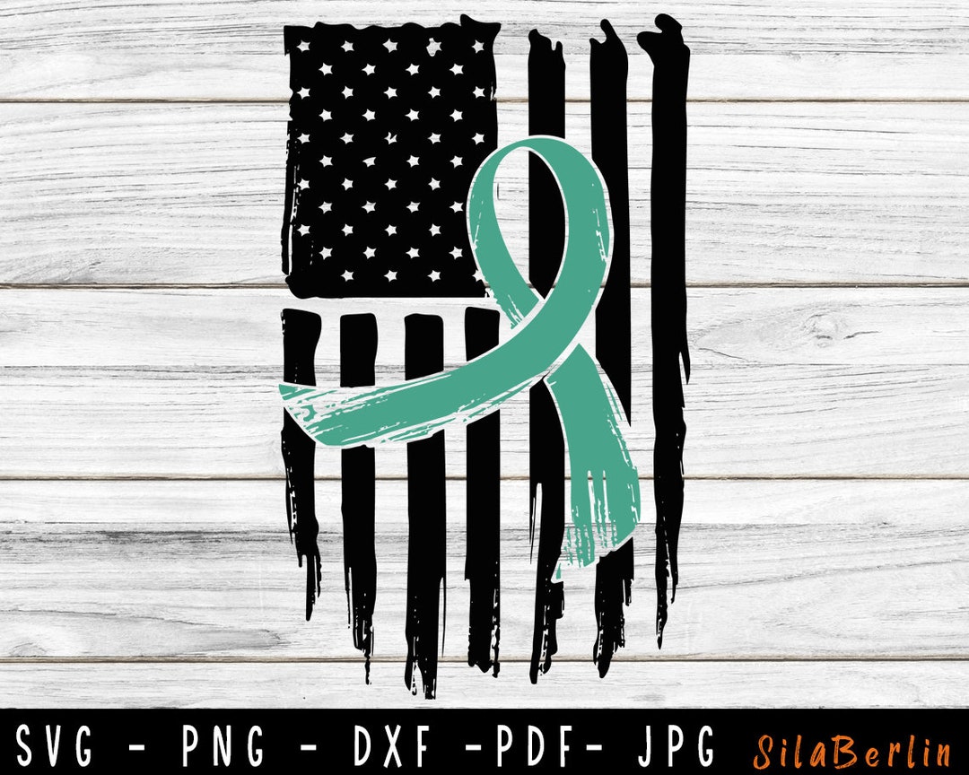 Liver Cancer USA Flag SVG, Liver Cancer Awareness, Fight Flag Svg ...