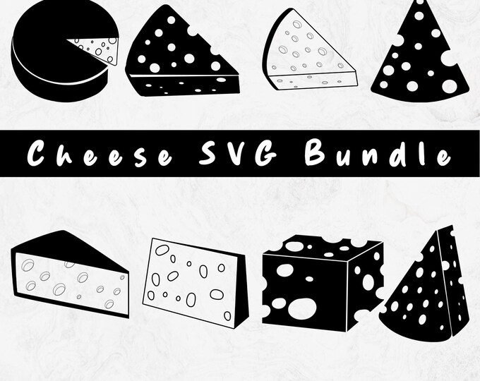 Cheese Svg Cheese Svg Cut Files Cheese Cricut Svg Cheese Clipart Svg ...