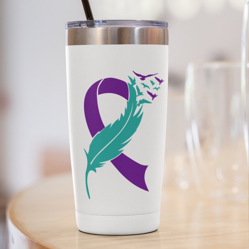 Feather Suicide Prevention Awareness SVG Suicide Awareness - Etsy Feather Suicide Prevention Awareness SVG Suicide Awareness - Etsy