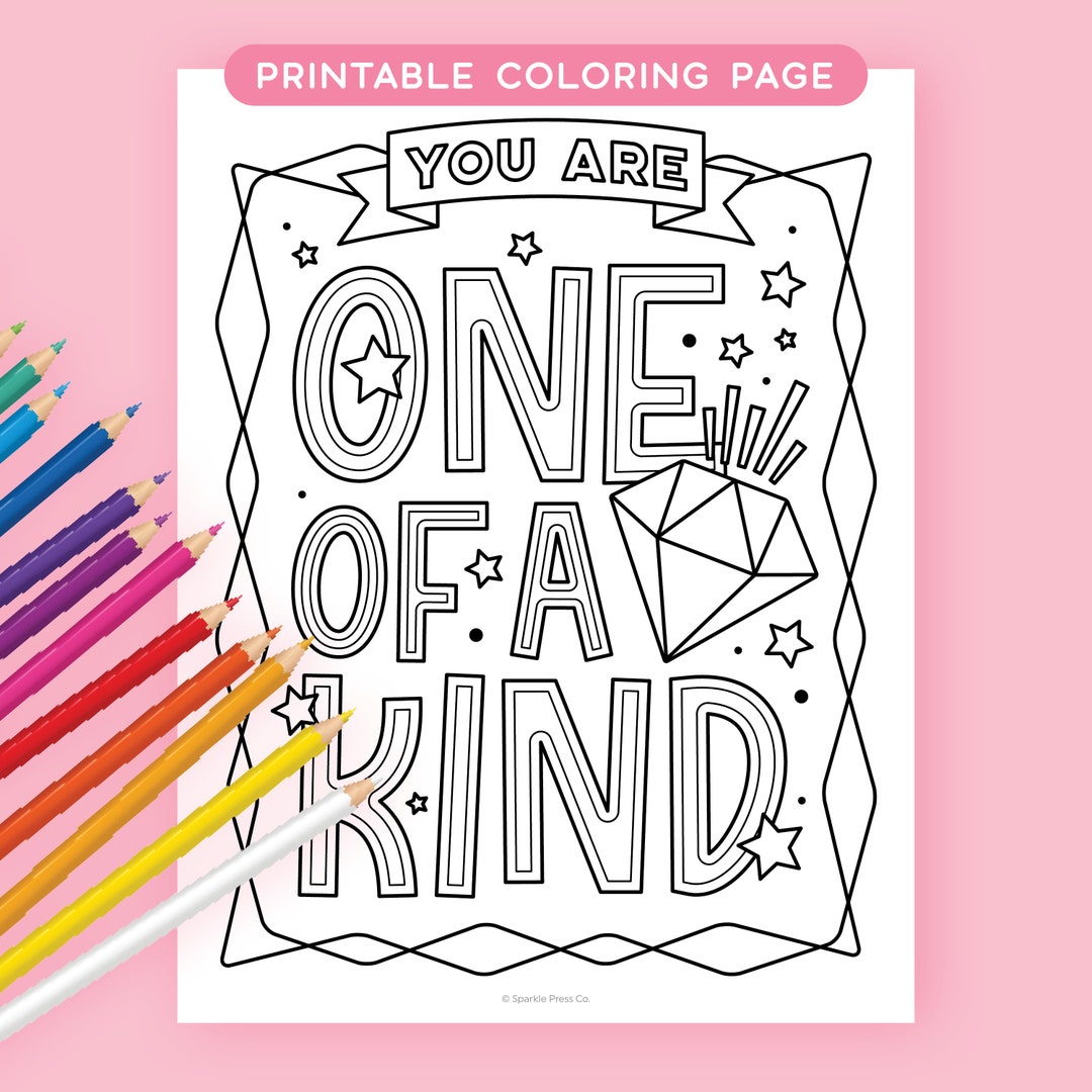 Printable Coloring Page, Coloring Page for Adults, Coloring Page ...