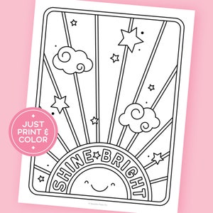 Printable Coloring Page, Coloring Page for Adults, Coloring Page ...