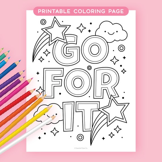 Printable Coloring Page Coloring Page for Adults Coloring - Etsy