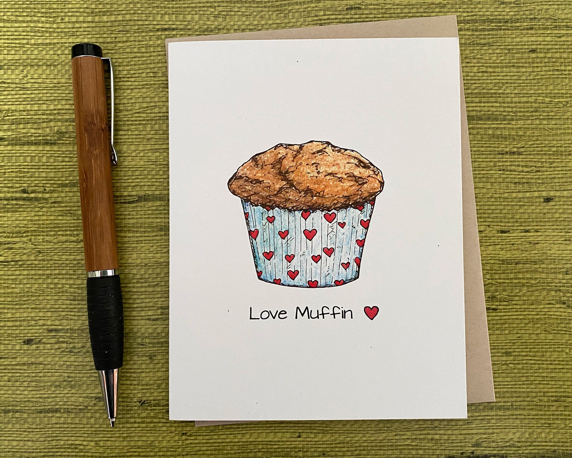 Birthday Card Muffin - Etsy