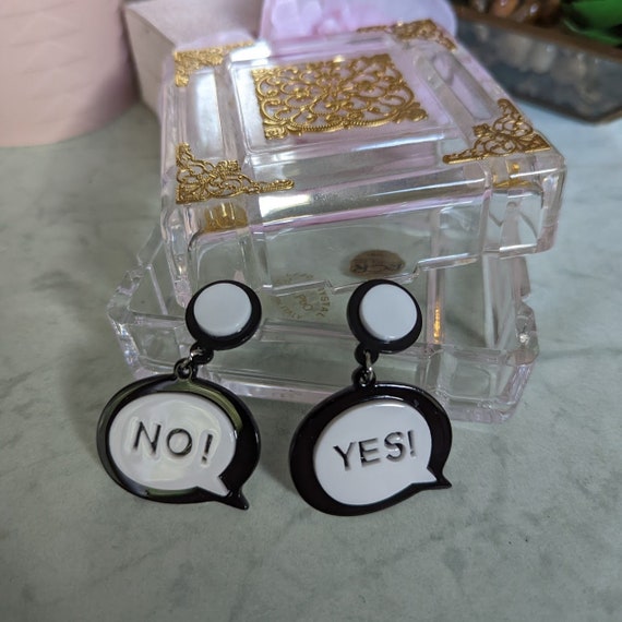 Big Large Comic Book Exclamation Point YES NO Acrylic Laser - Etsy