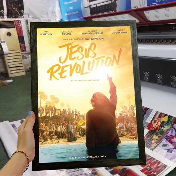 Jesus Revolution Movie Poster - Etsy