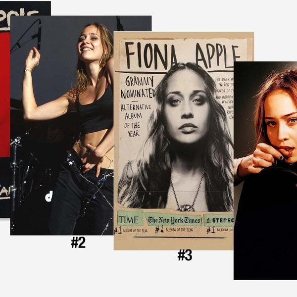 Fiona Apple Fast as You Can Poster - Etsy