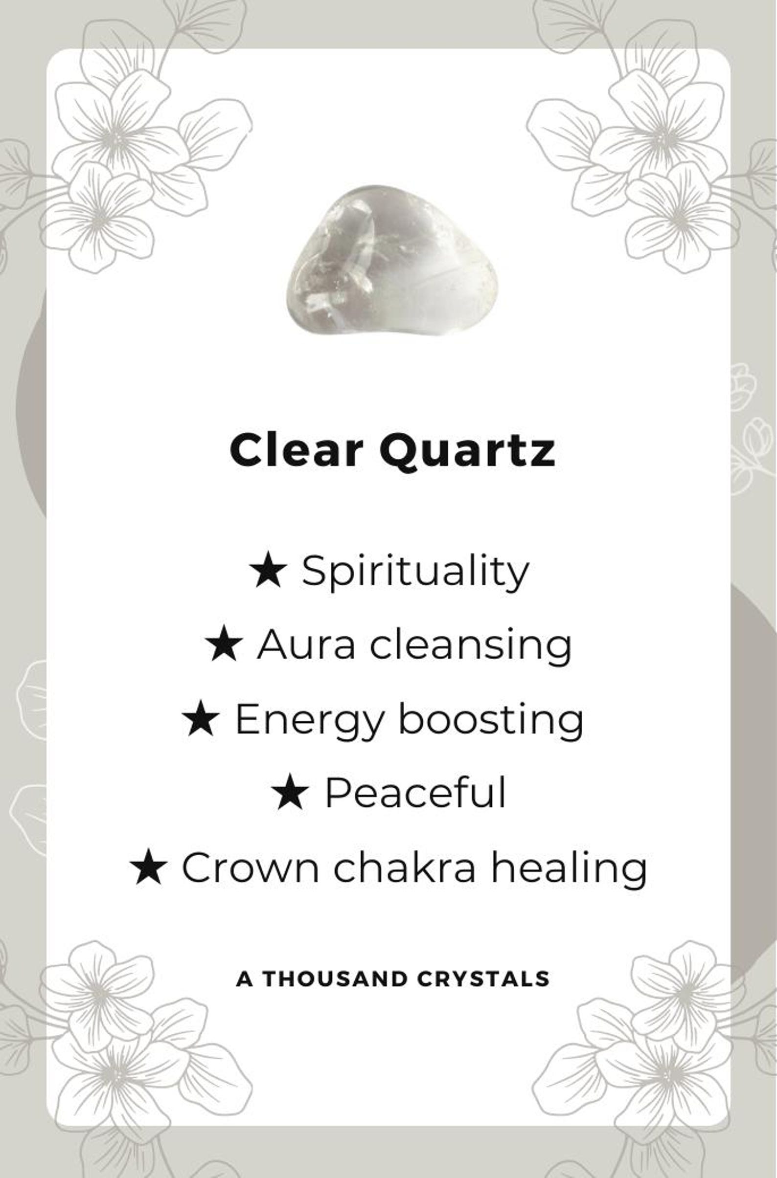 CRYSTALS for Witches. Crystals Gift, Gemstones, Healing Stones, Clear ...
