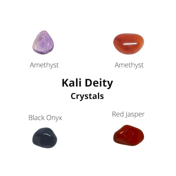 KALI DEITY CRYSTALS Kali Goddess Deity Reading Rose Quartz | Etsy UK