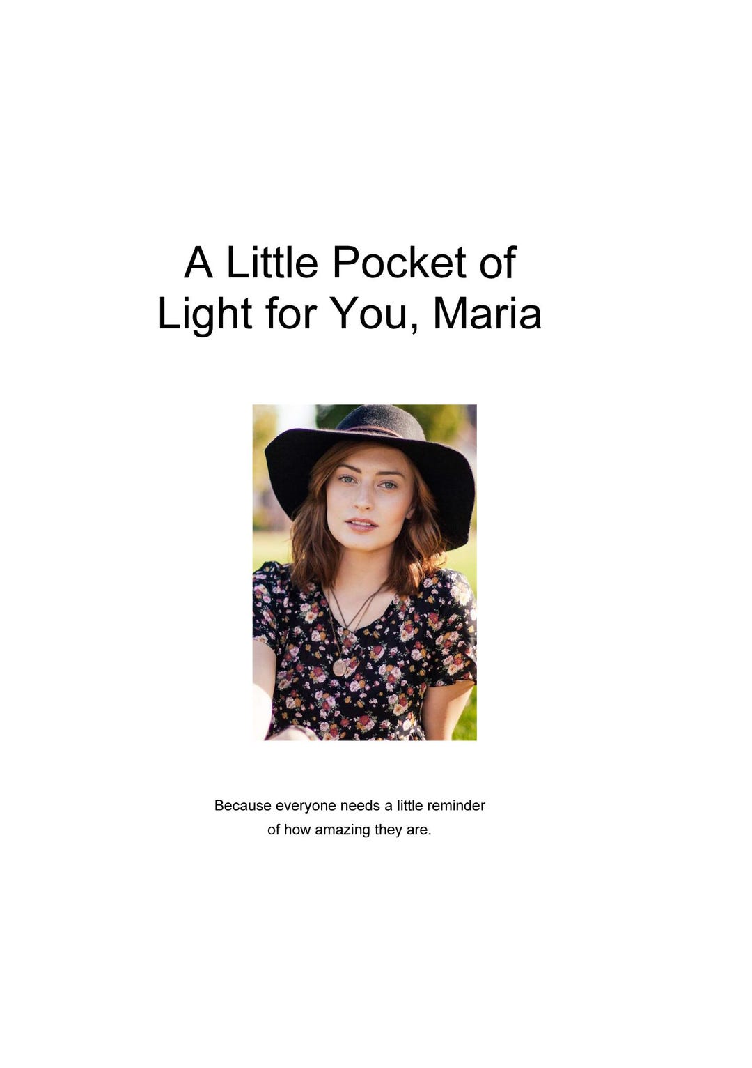 Personalized Encouragement Booklet With Rose Quartz Heart – Uplifting ...