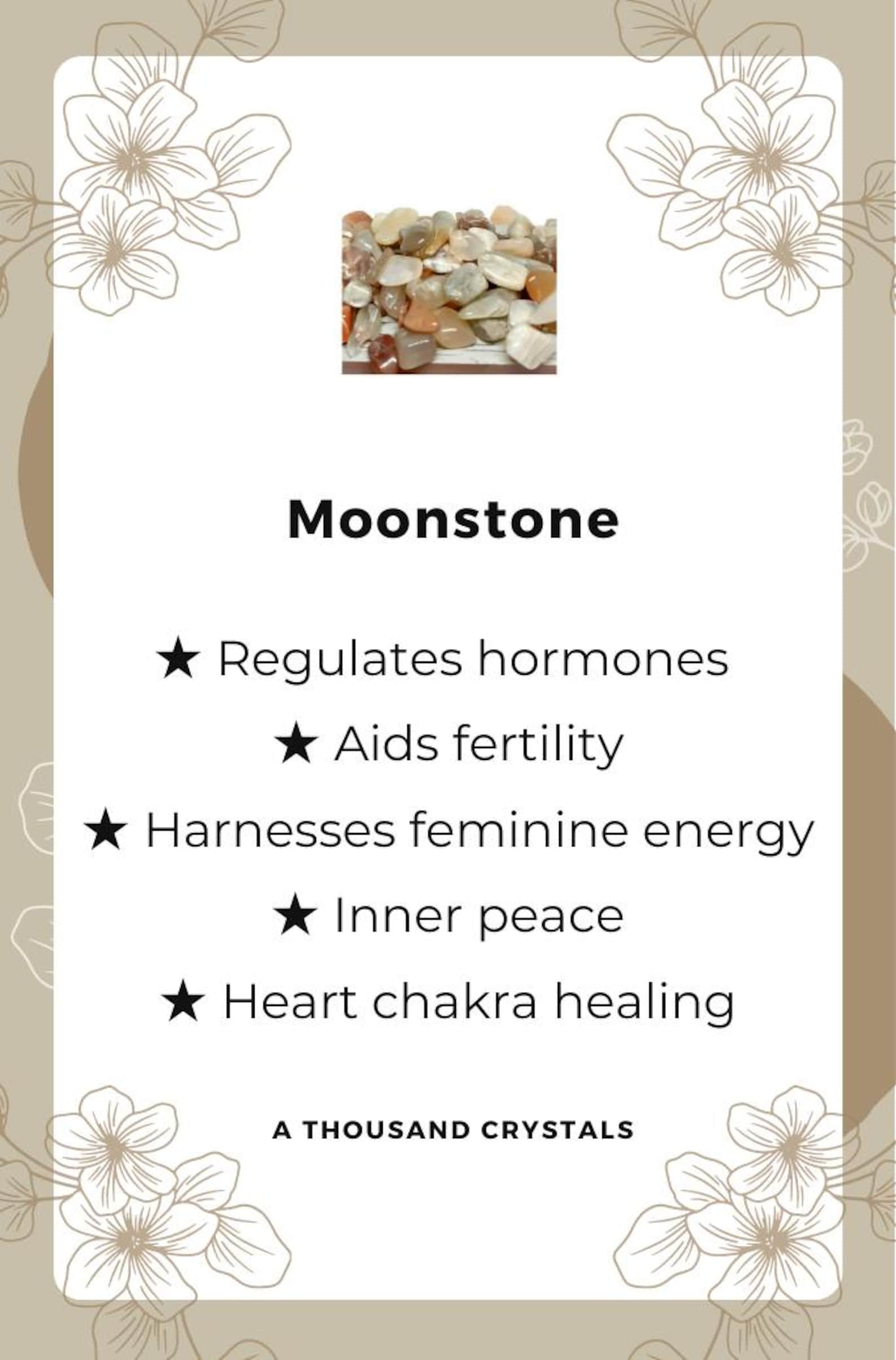 CRYSTALS FOR Moon Rituals. Crystals Gift, Gemstones, Healing Stones ...