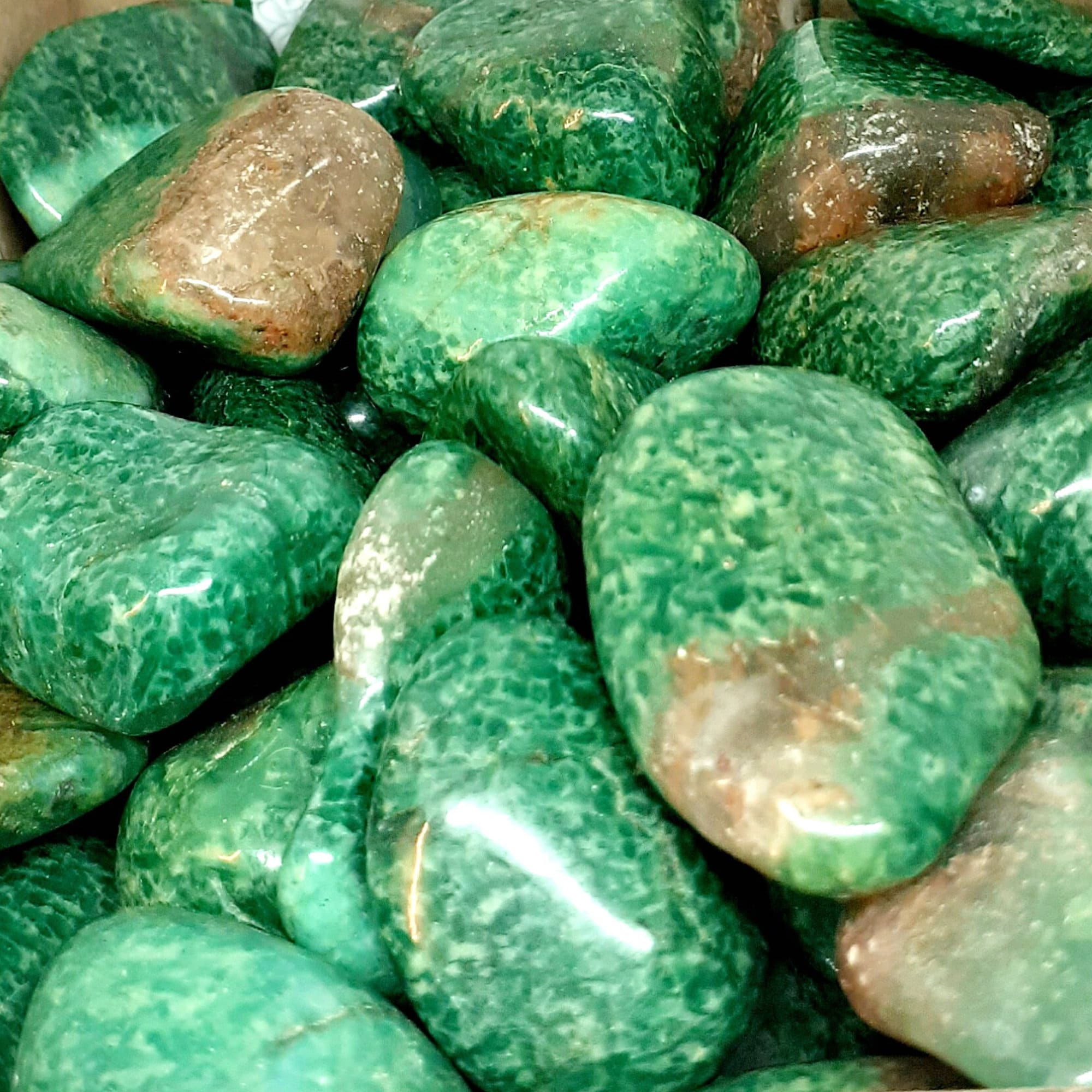 Green Quartz Tumbled