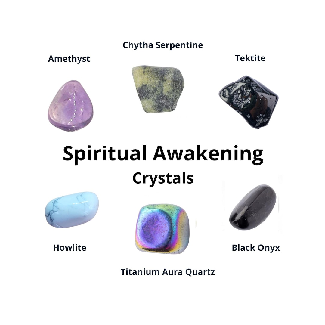 CRYSTALS FOR SPIRITUAL Awakening. Crystals Gift, Gemstones, Healing ...