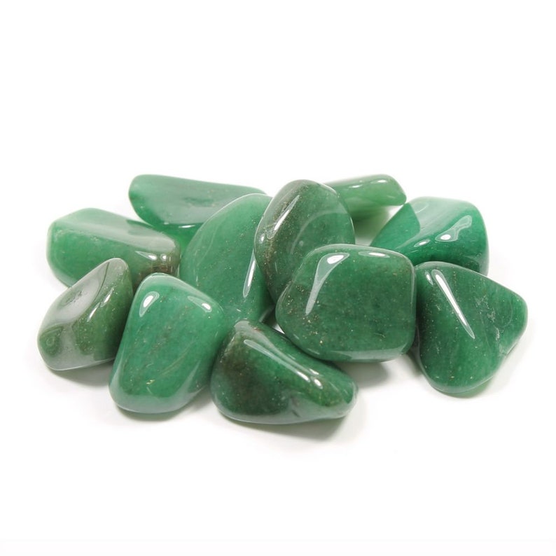 GREEN QUARTZ TUMBLED Stone, Loose Green Quartz, Quartz Green Loose ...