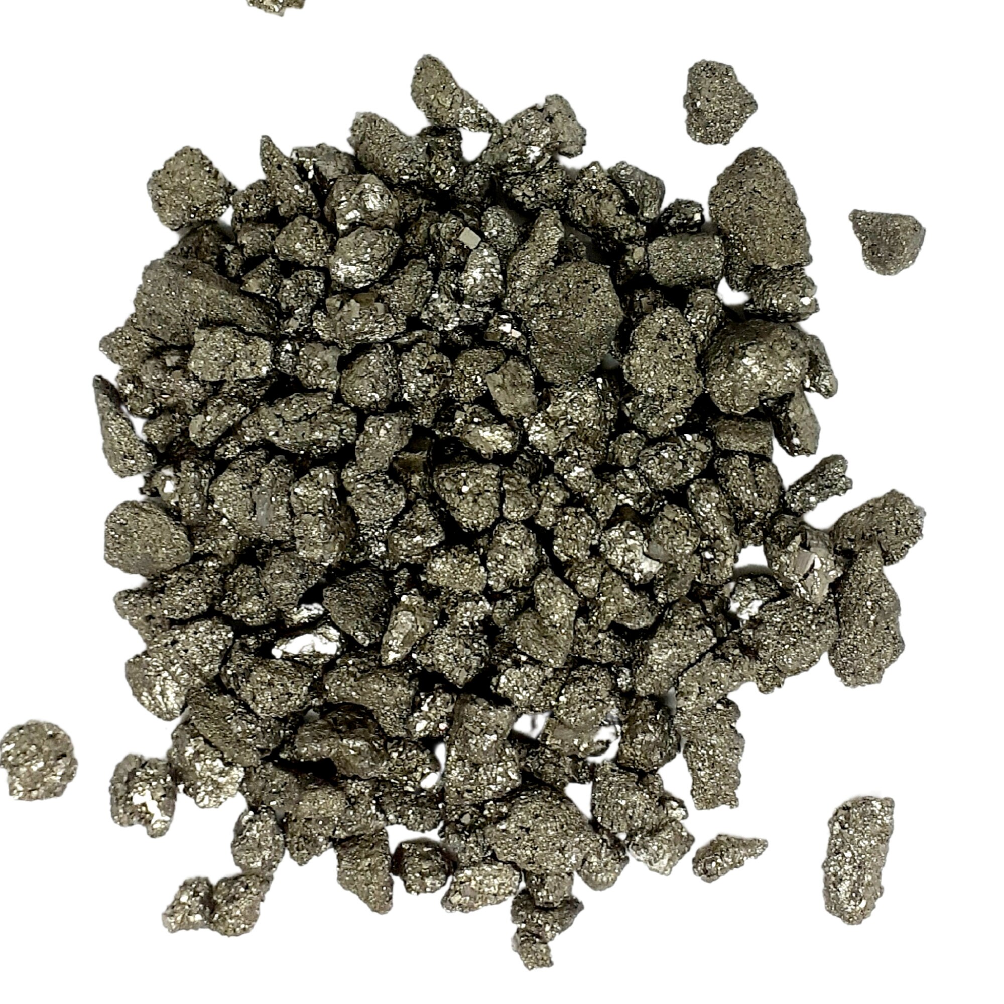 CRUSHED PYRITE PYRITE Stones Bulk Buy Loose Pyrite Raw - Etsy UK