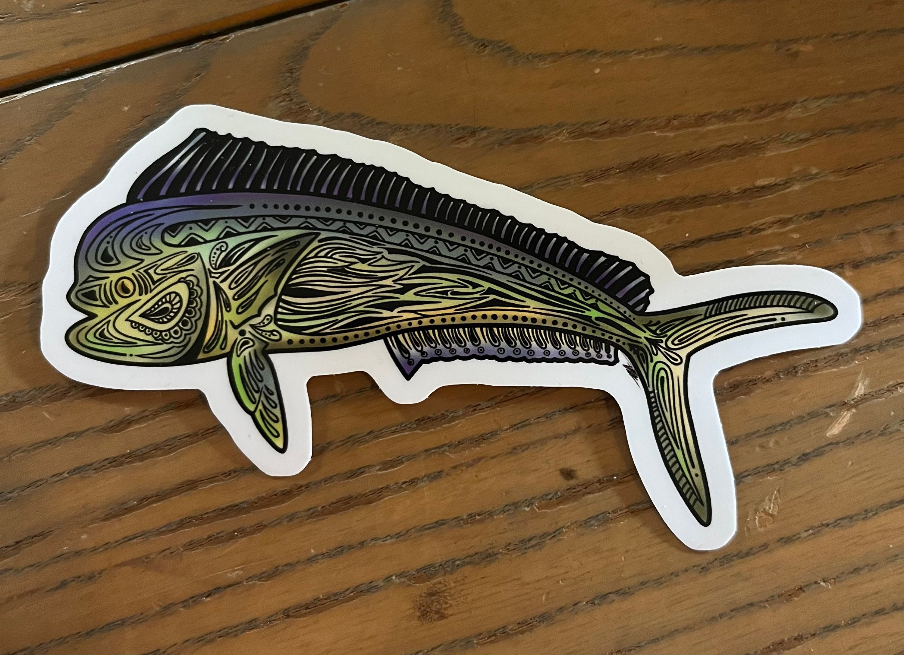 Mahi Mahi Sticker - Etsy