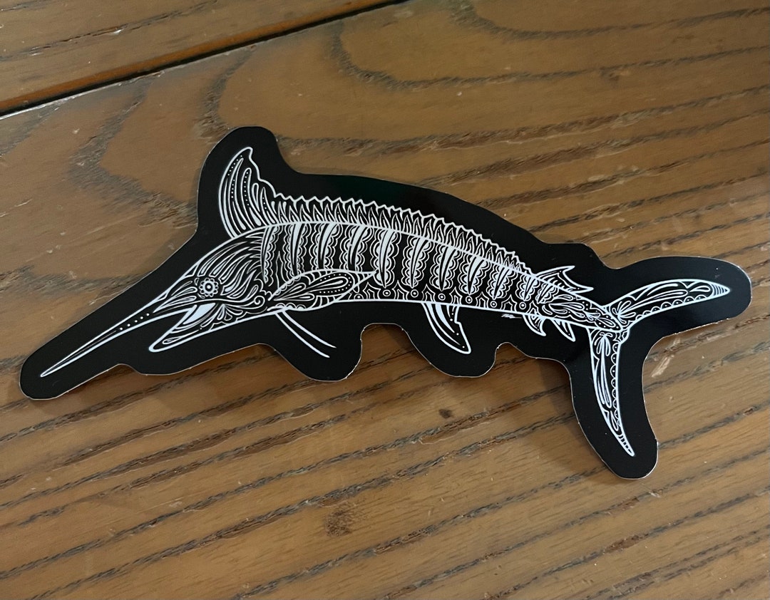 Marlin Sticker - Etsy