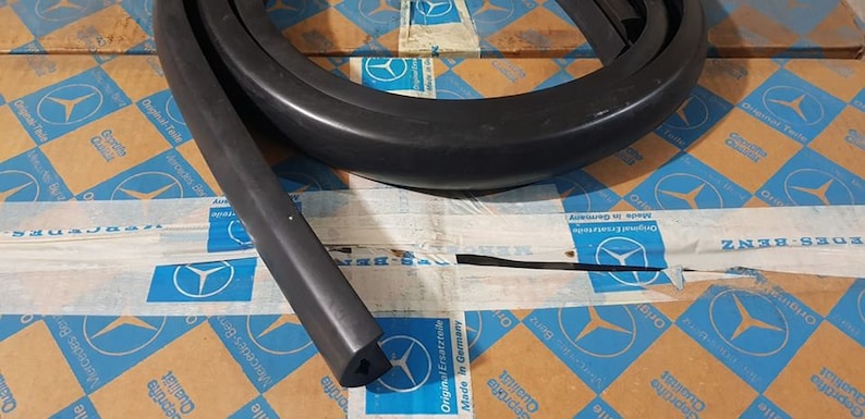 Mercedes W123 Rear Bumper Rubber Genuine - Etsy