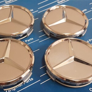 Mercedes Benz Set of 4 PCS W124 W126 W201 Hub Caps B66470203 - Etsy