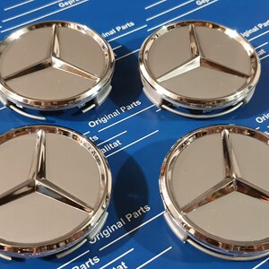 Mercedes Benz Set of 4 PCS W124 W126 W201 Hub Caps B66470203 - Etsy