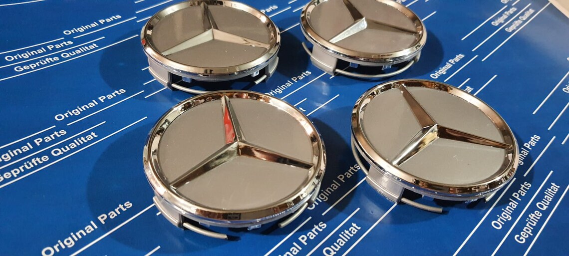 Mercedes Benz Set of 4 PCS W124 W126 W201 Hub Caps B66470203 - Etsy