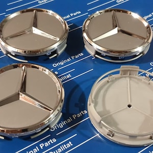 Mercedes Benz Set of 4 PCS W124 W126 W201 Hub Caps B66470203 - Etsy