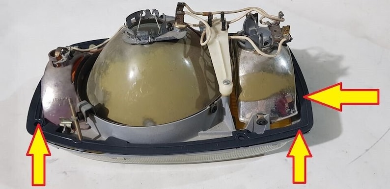 Mercedes W114 W115 Headlight & Tail Light Repair Kit Set New - Etsy UK