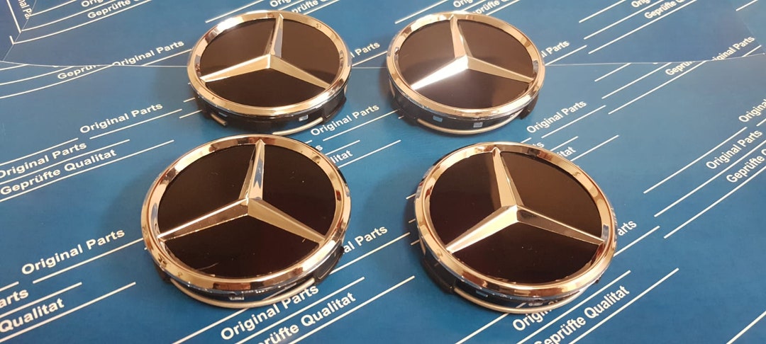 Mercedes Benz Set of 4 PCS W124 W126 W201 Hub Caps B66470203 - Etsy