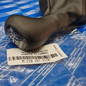 Mercedes W210 Elegance Gear Shift Boot Gear Lever Shift Black - Etsy