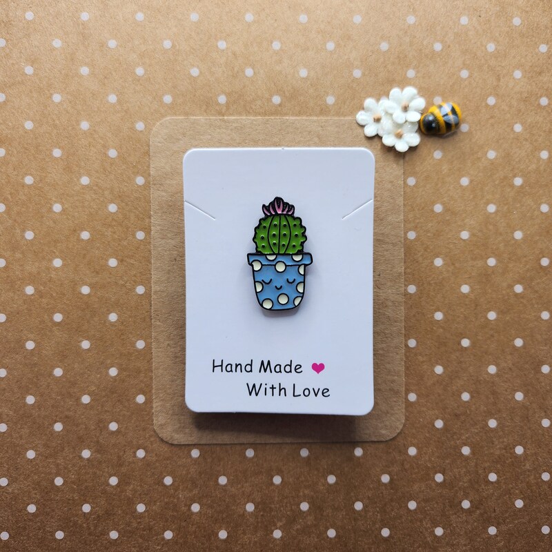 Cactus Pin - Etsy