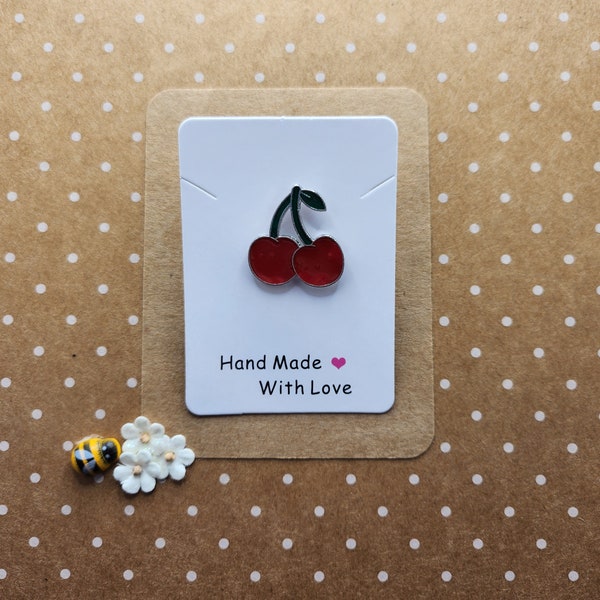 Cherry Brooch - Etsy