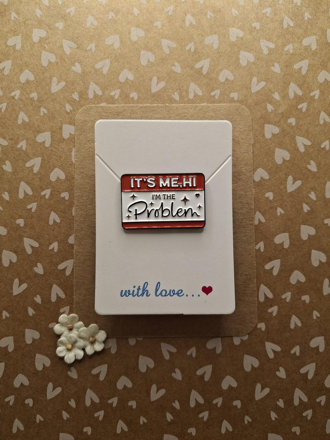 I'm the Problem Pin Badge | Pop Culture Brooch | Funny Lapel Pin ...