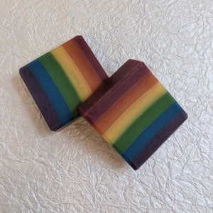 Pride Flag Soap Thrive With Pride Rainbow Soap | Etsy