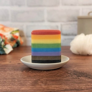 Pride Flag Soap Thrive With Pride Rainbow Soap Shea Butter Soap ...