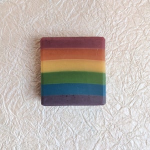 Pride Flag Soap Thrive With Pride Rainbow Soap | Etsy