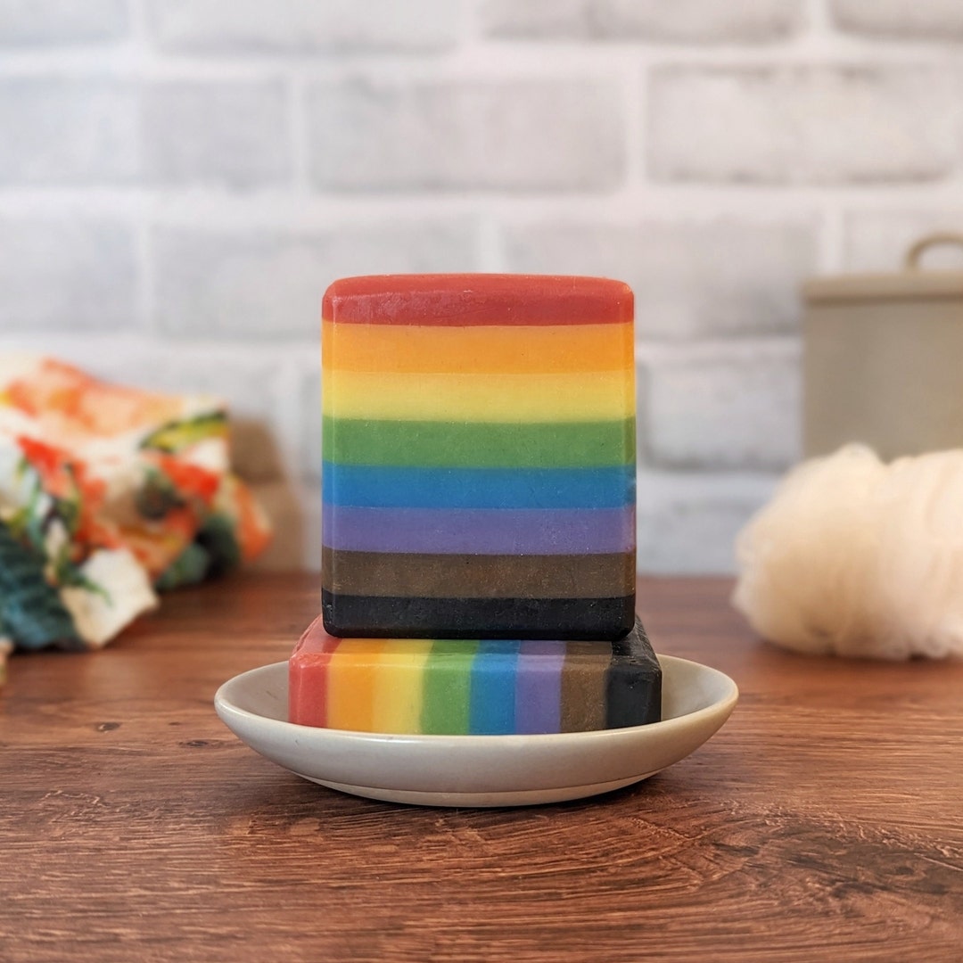 Pride Flag Soap Thrive With Pride Rainbow Soap Shea Butter Soap ...