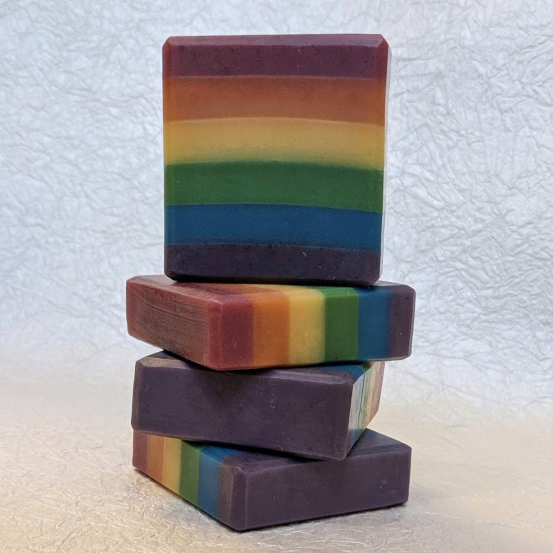 Pride Flag Soap Thrive With Pride Rainbow Soap | Etsy