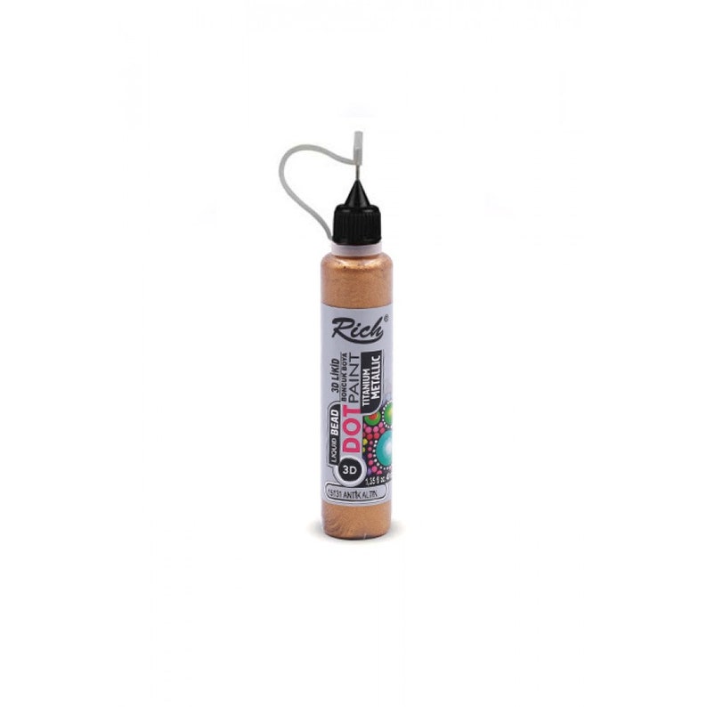 3D Liquid Bead Paint Metallic 40 Cc Dot Mandaladiy | Etsy