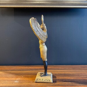 EGYPTIAN GODDESS ISIS Sculpture 13.4", Isis Statue, Altar Decor ...
