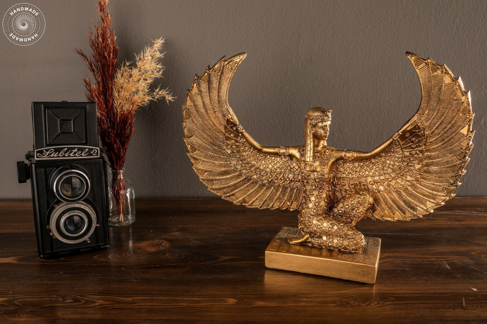 EGYPTIAN GODDESS ISIS Sculpture 12 Isis Statue Altar | Etsy