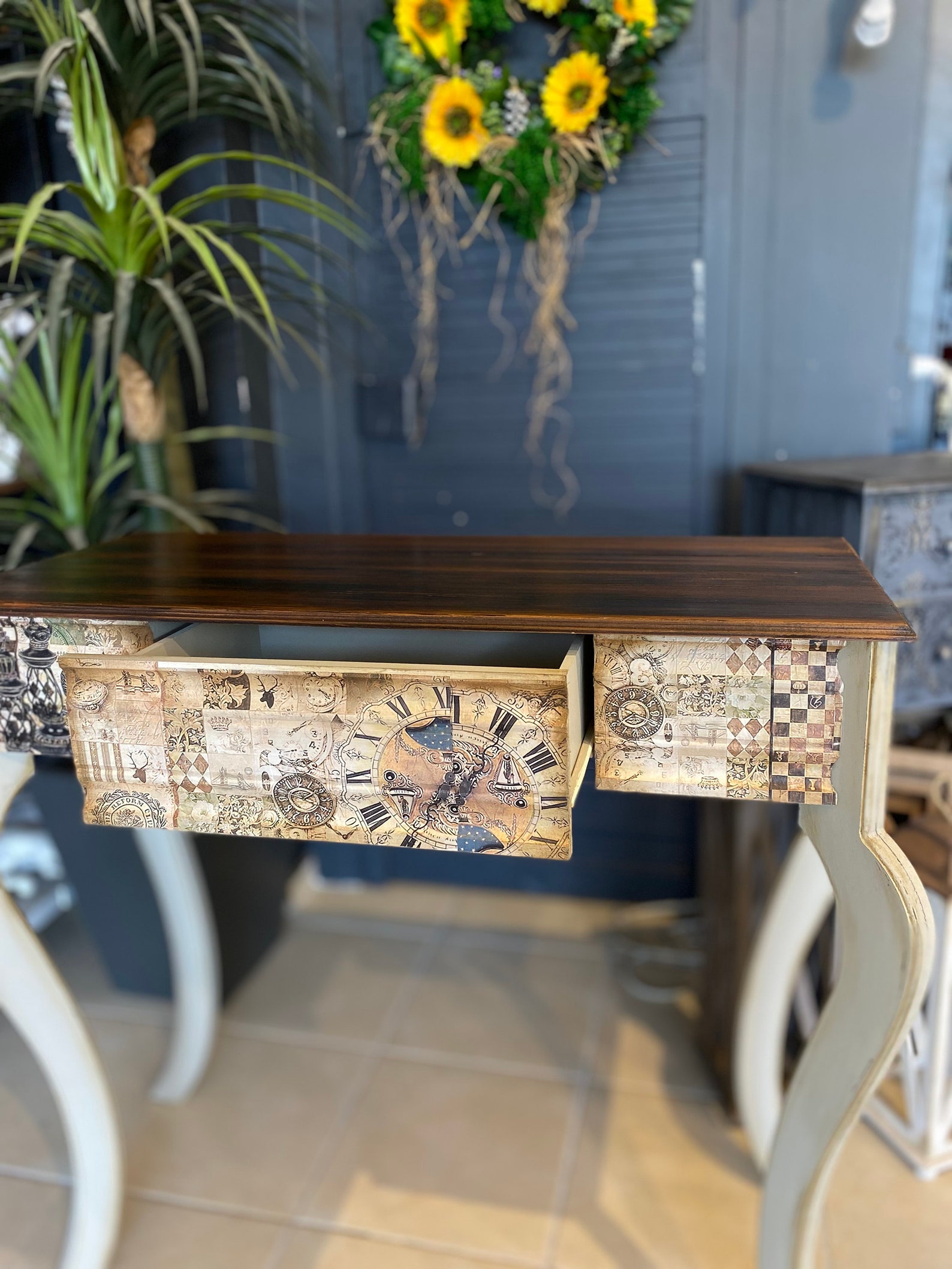 Console Table With Drawers 34.6",commode, for Entryway, Behind Sofa ...