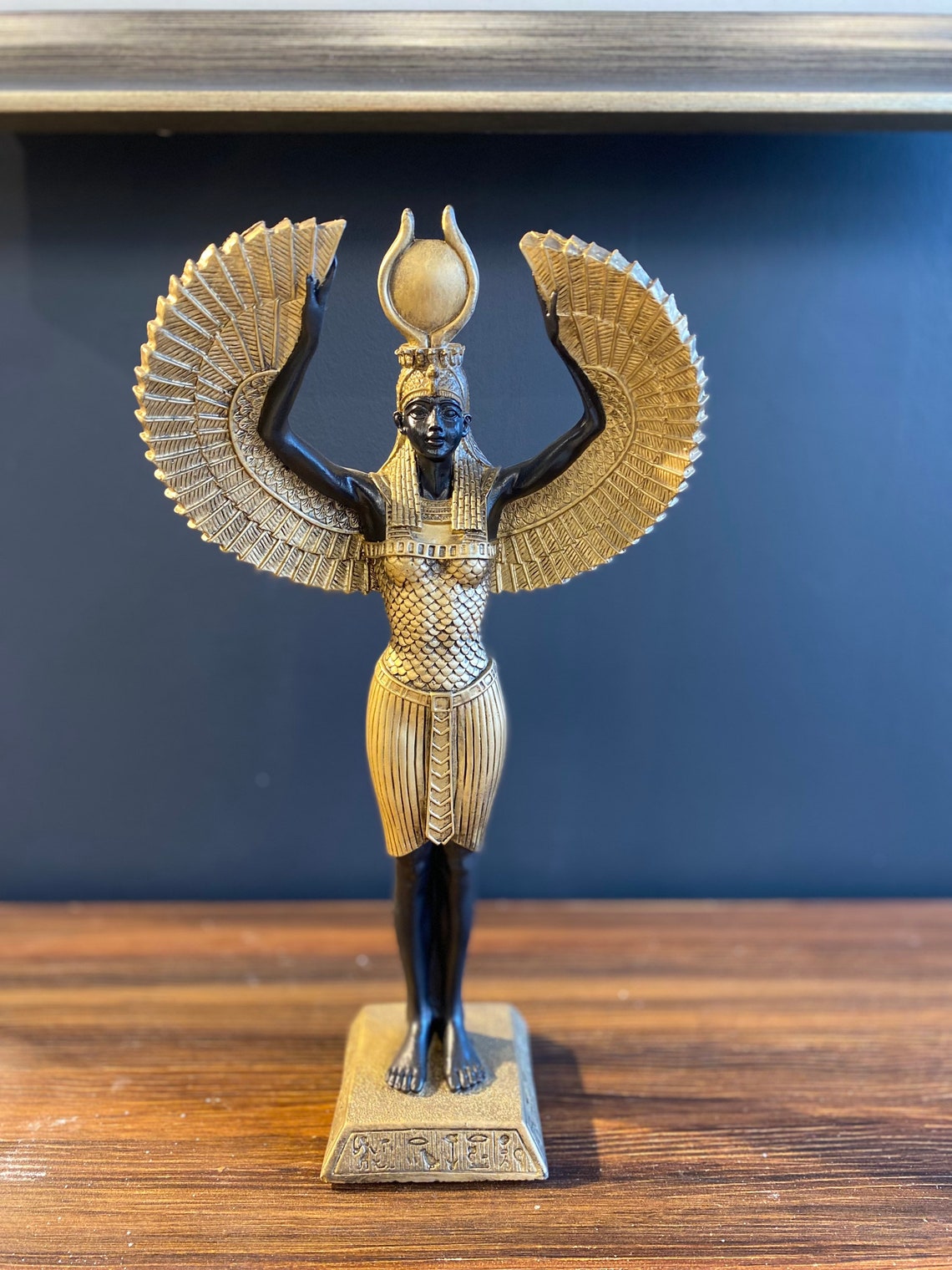 EGYPTIAN GODDESS ISIS Sculpture 13.4 Isis Statue Altar - Etsy